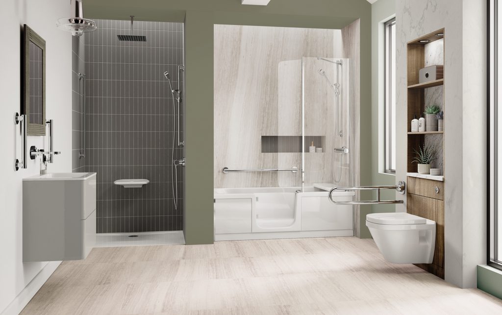 Walk in Baths | Easy Access Bathtub | Age Care Bathrooms