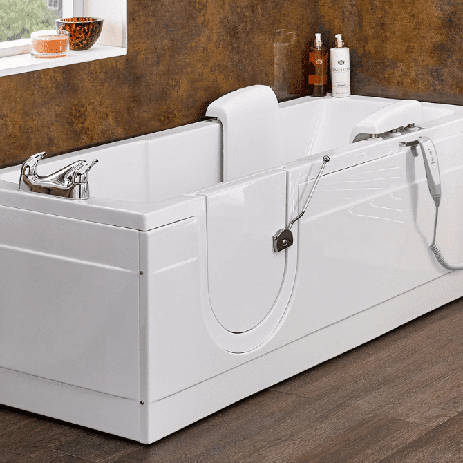 Walk in Baths | Easy Access Bathtub | Age Care Bathroom