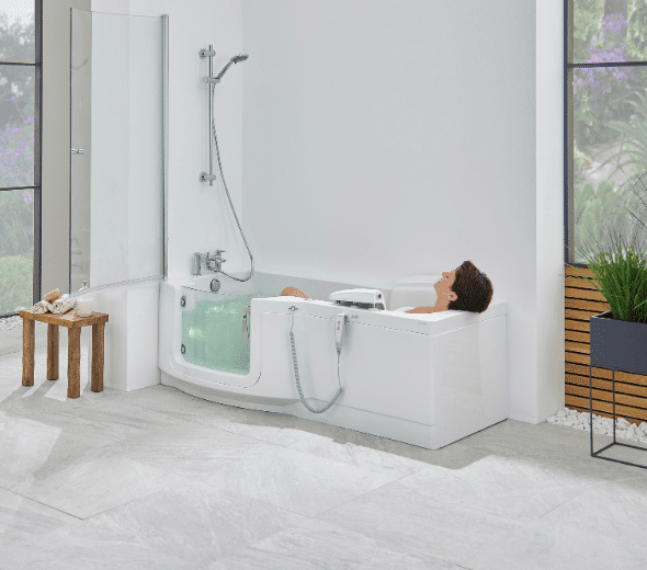 Walk in Baths | Easy Access Bathtub | Age Care Bathroom